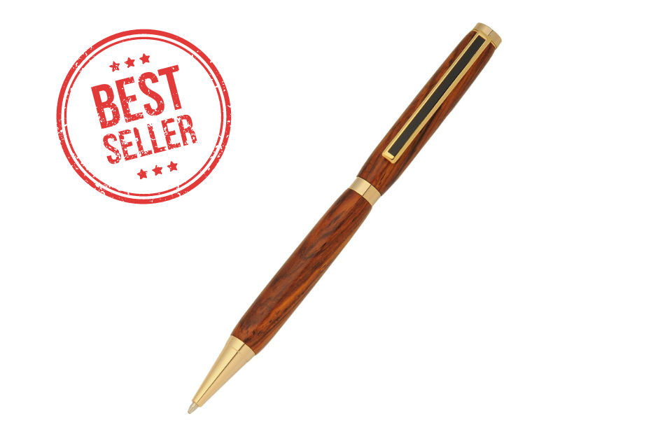 Packard Woodworks: The Woodturner's Source: 24K Slimline Twist Pen Kit