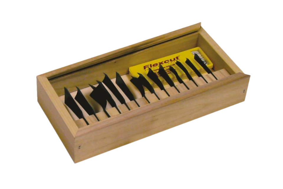 Packard Woodworks: The Woodturner's Source: 14pc Flexcut Power Gouge Set