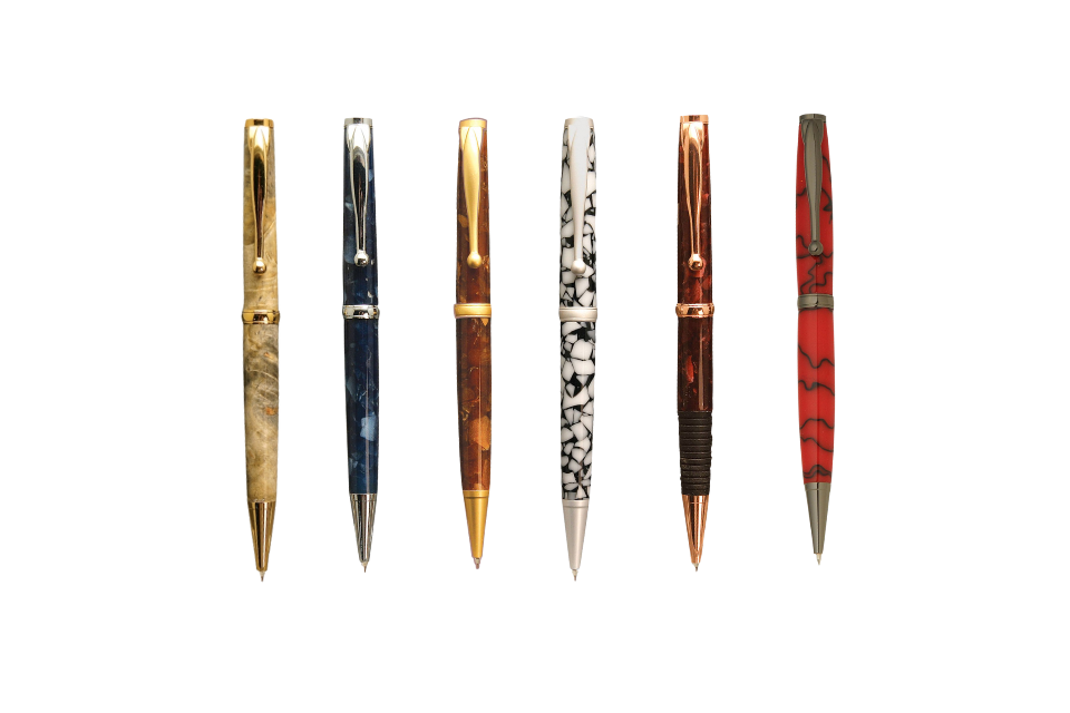 Packard Woodworks: The Woodturner's Source: Funline Comfort Pen Kit - 5pk