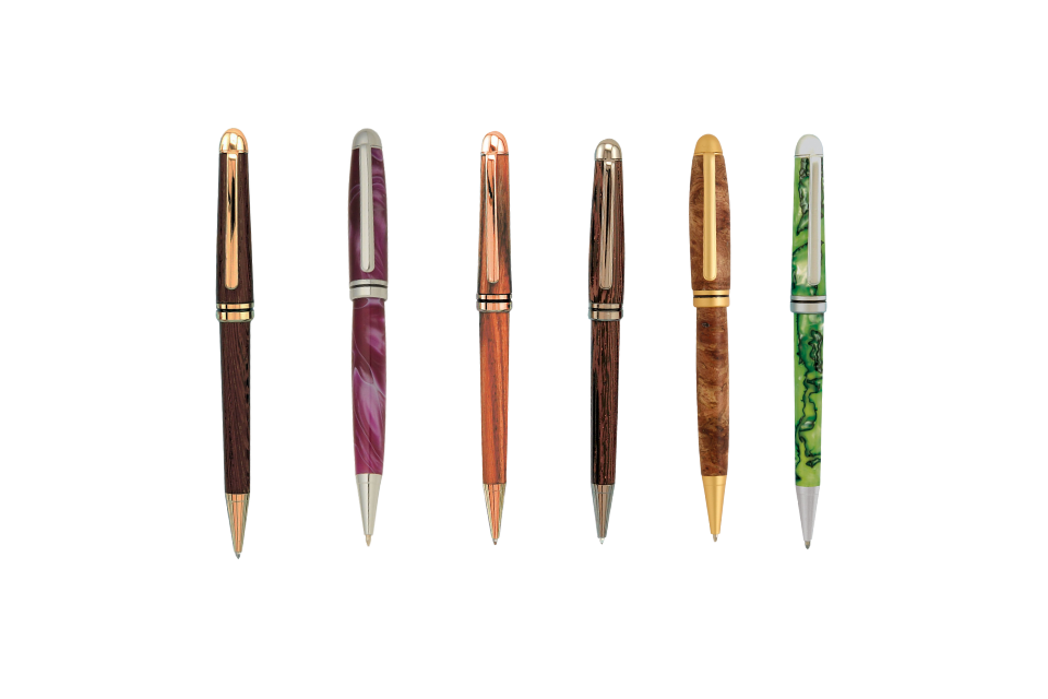 Packard Woodworks: The Woodturner's Source: Funline Designer Pen Kits - 5pk
