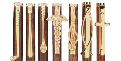 Packard Woodworks: The Woodturner's Source: Decorative Pen Clips